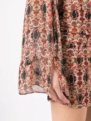 AMIR SLAMA Floral-print Blouse