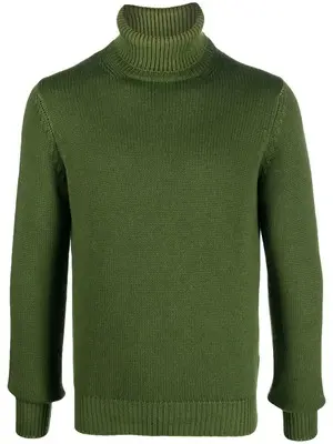 DELL'OGLIO Roll-neck Knit Jumper