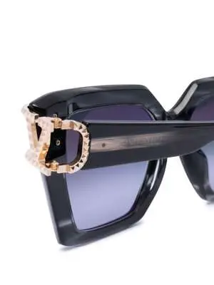 Valentino Garavani Vlogo Signature Square-frame Sunglasses