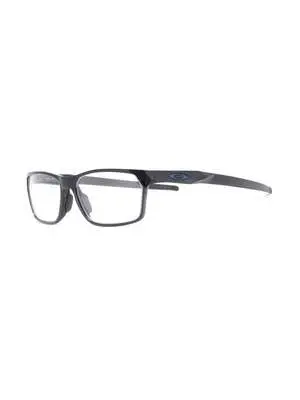 Oakley Logo Plaque Rectangle-frame Eyeglasses