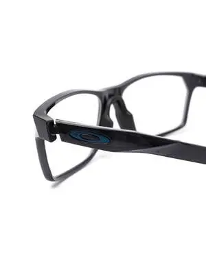 Oakley Logo Plaque Rectangle-frame Eyeglasses