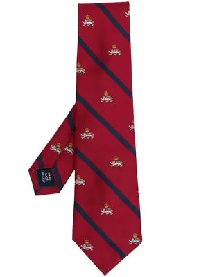 Polo Ralph Lauren Striped Tie - Red