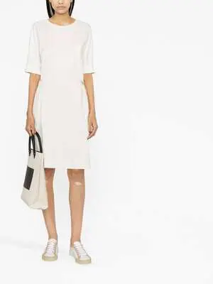 Fabiana Filippi Drawstring-waist T-shirt Dress