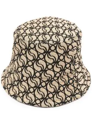 Stella McCartney S-wave Bucket Hat - Neutrals