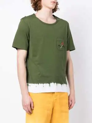 Nick Fouquet Two-tone Short-sleeved T-shirt