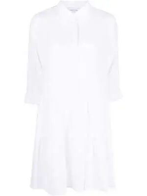 Fabiana Filippi Tiered Cotton Shirtdress