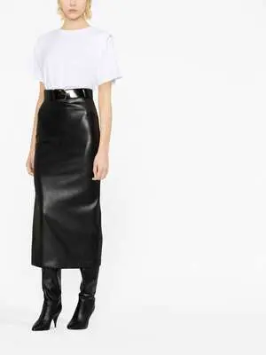 Isabel Marant Étoile Zelitos Pleat-detail T-shirt - White