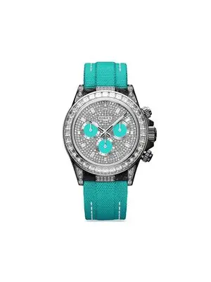 DIW (DESIGNA INDIVIDUAL WATCHES) Customised Daytona Artistic Watch - Silver