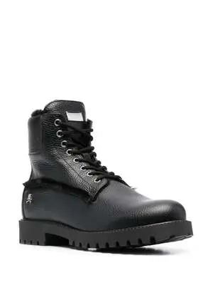 Philipp Plein The Hunter Shearling-lined Leather Boots