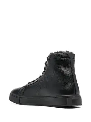 Philipp Plein Shearling Lined High-top Sneakers