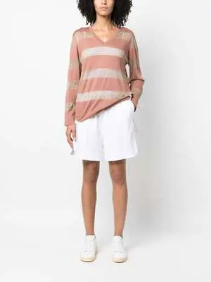 Fabiana Filippi Elasticated Knee-length Shorts