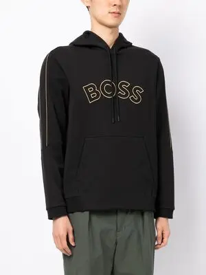 BOSS Logo-print Hoodie