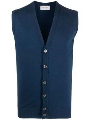 John Smedley Merino Wool Knitted Vest