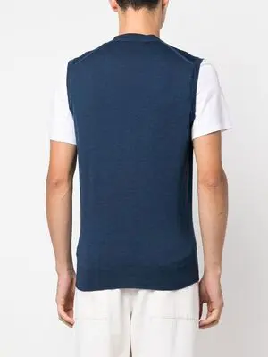 John Smedley Merino Wool Knitted Vest