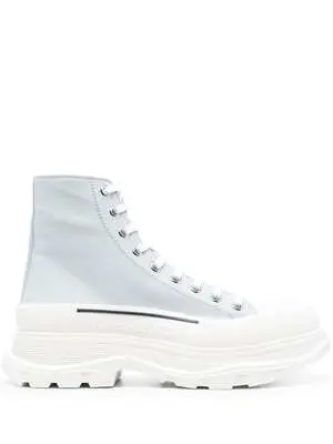 Alexander McQueen Tread Slick Canvas Boots
