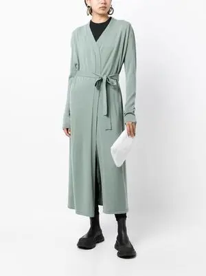Rick Owens Virgin Wool Cardigan Coat
