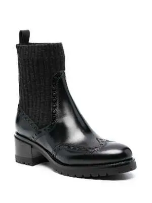 Santoni Sock-style Chelsea Boots
