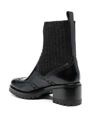 Santoni Sock-style Chelsea Boots