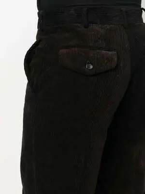 BLACK COMME DES GARÇONS Cropped Corduroy Trousers
