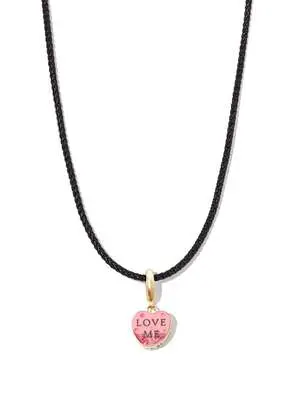 Lauren Rubinski 14kt Yellow Heart Pendant Necklace
