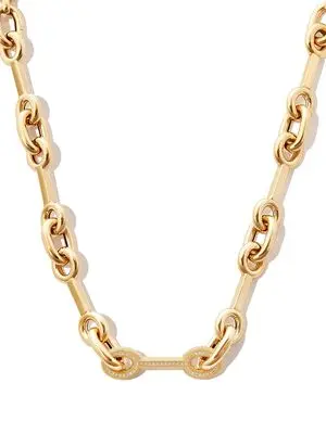 Lauren Rubinski 14kt Yellow Mixed-link Necklace - Gold