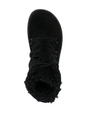 GIABORGHINI Flatform Lace-up Boots