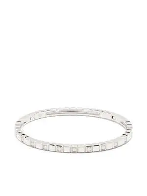 Chopard 18kt White Gold Ice Cube Diamond Bangle
