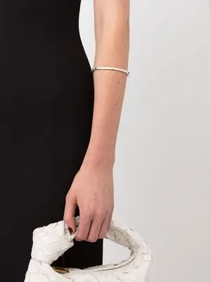 Chopard 18kt White Gold Ice Cube Diamond Bangle