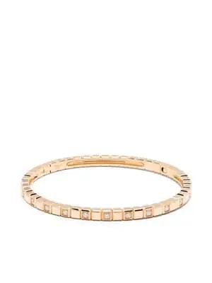 Chopard Large Ice Cube Diamond Bangle - Pink