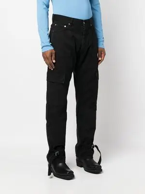 Off-White Buckle-detail Cargo Trousers