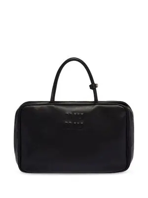 Miu Miu Debossed Logo Tote Bag