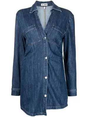 LE JEAN Eliza V-neck Dress