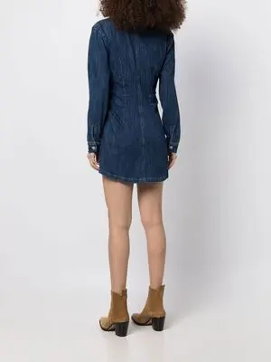 LE JEAN Eliza V-neck Dress