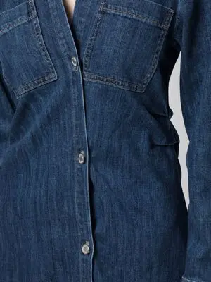 LE JEAN Eliza V-neck Dress