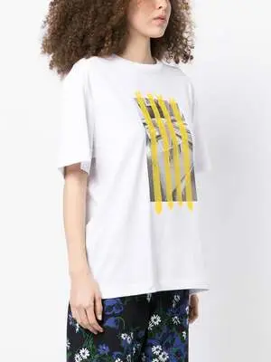 Plan C Graphic Print Cotton T-shirt