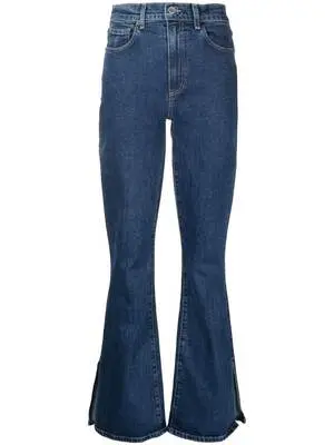LE JEAN Stella Flared-leg Jeans