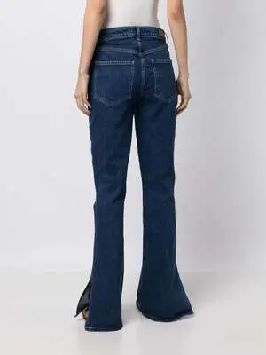 LE JEAN Stella Flared-leg Jeans