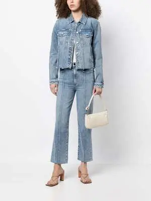 LE JEAN Denim Button-down Jacket