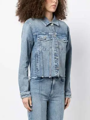 LE JEAN Denim Button-down Jacket