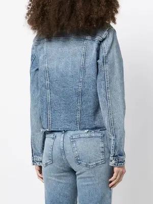 LE JEAN Denim Button-down Jacket