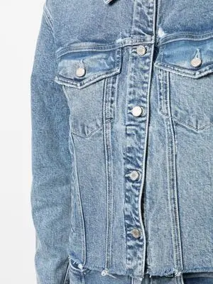 LE JEAN Denim Button-down Jacket
