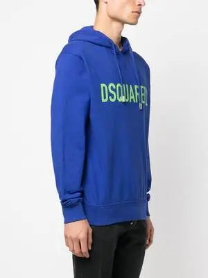 Dsquared2 Cotton Hoodie With Logo