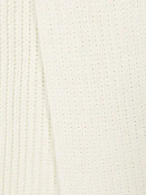 Saint Laurent Open-knit Cashmere Scarf