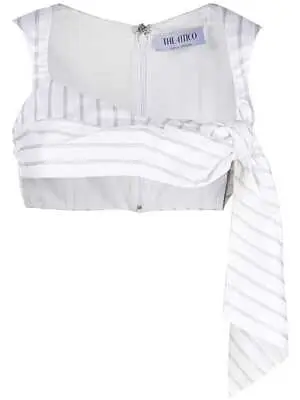 Attico Knot-detail Cropped Top