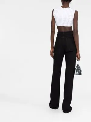 Attico Knot-detail Cropped Top