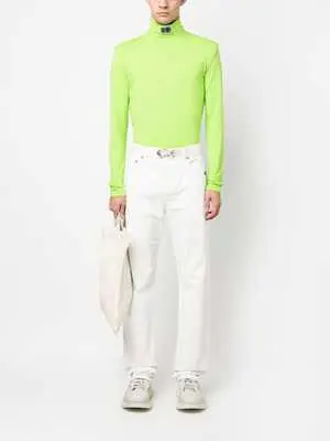 VTMNTS Barcode Turtleneck Jumper