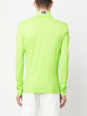 VTMNTS Barcode Turtleneck Jumper