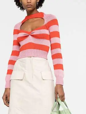 Marni Striped Virgin Wool Jumper