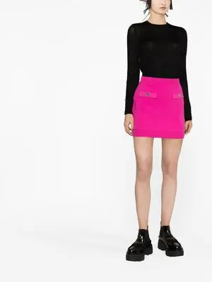 Michael Kors Buttoned Knitted Jumper - Black