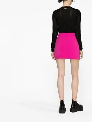 Michael Kors Buttoned Knitted Jumper - Black